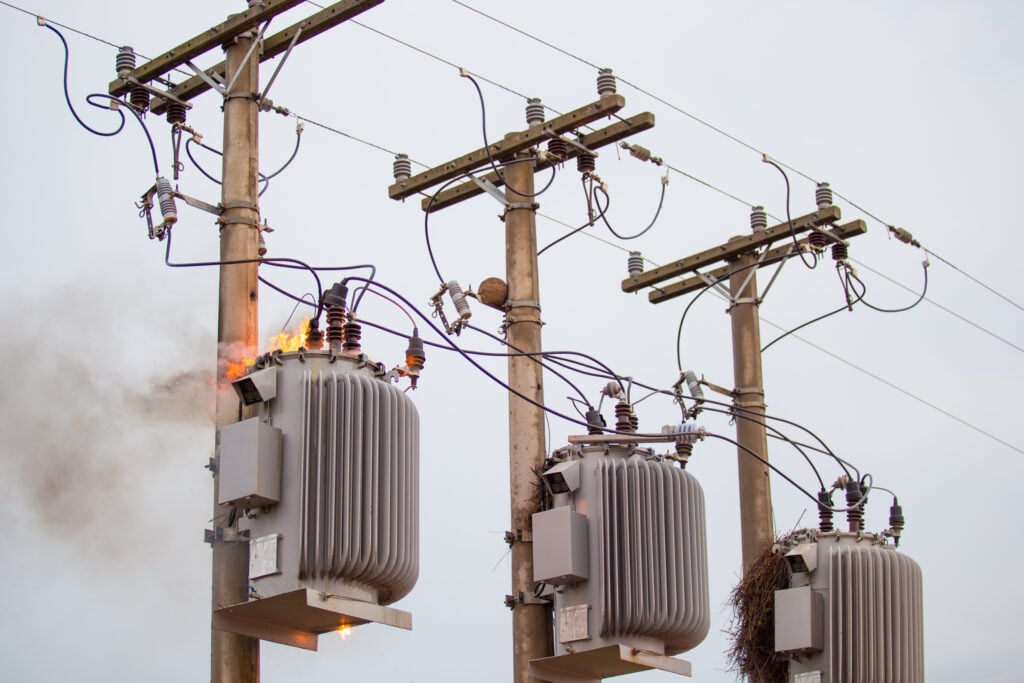 Overhead Transformer Failure | Divergent Alliance
